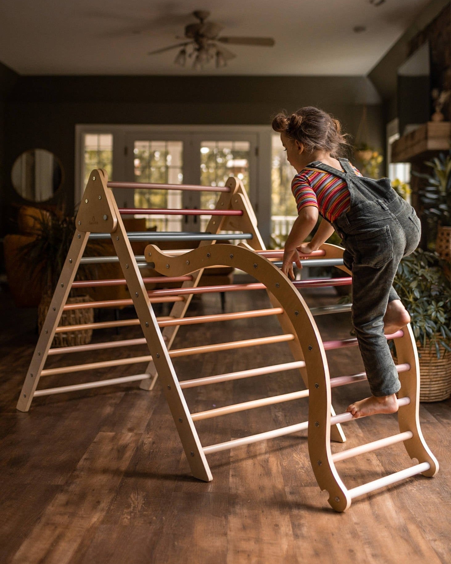 Jumbo Climbing Triangle Arch - Montessori Climbing Set – Cassarokids