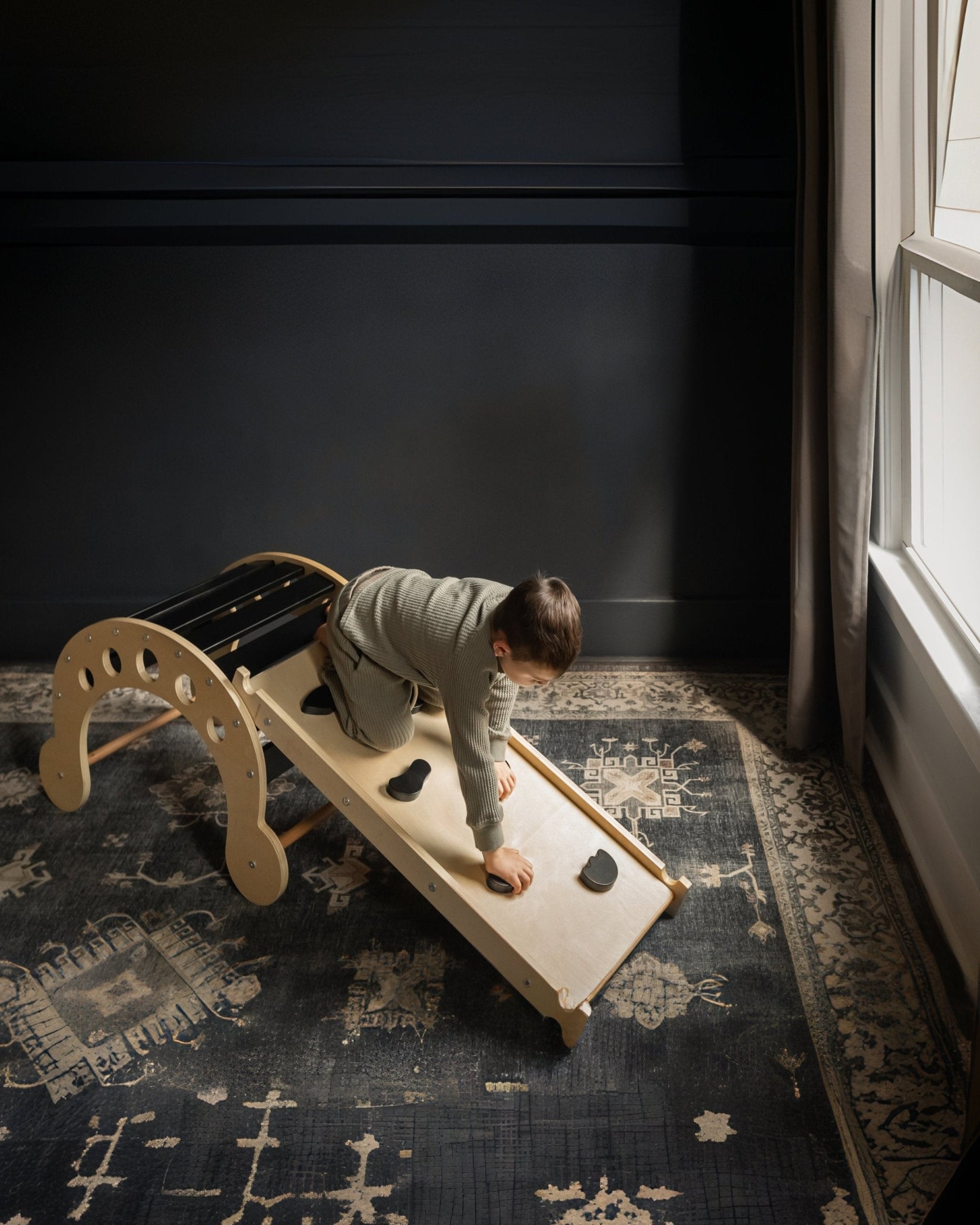 Waldorf Rocker with Rods & Slide – Cassarokids