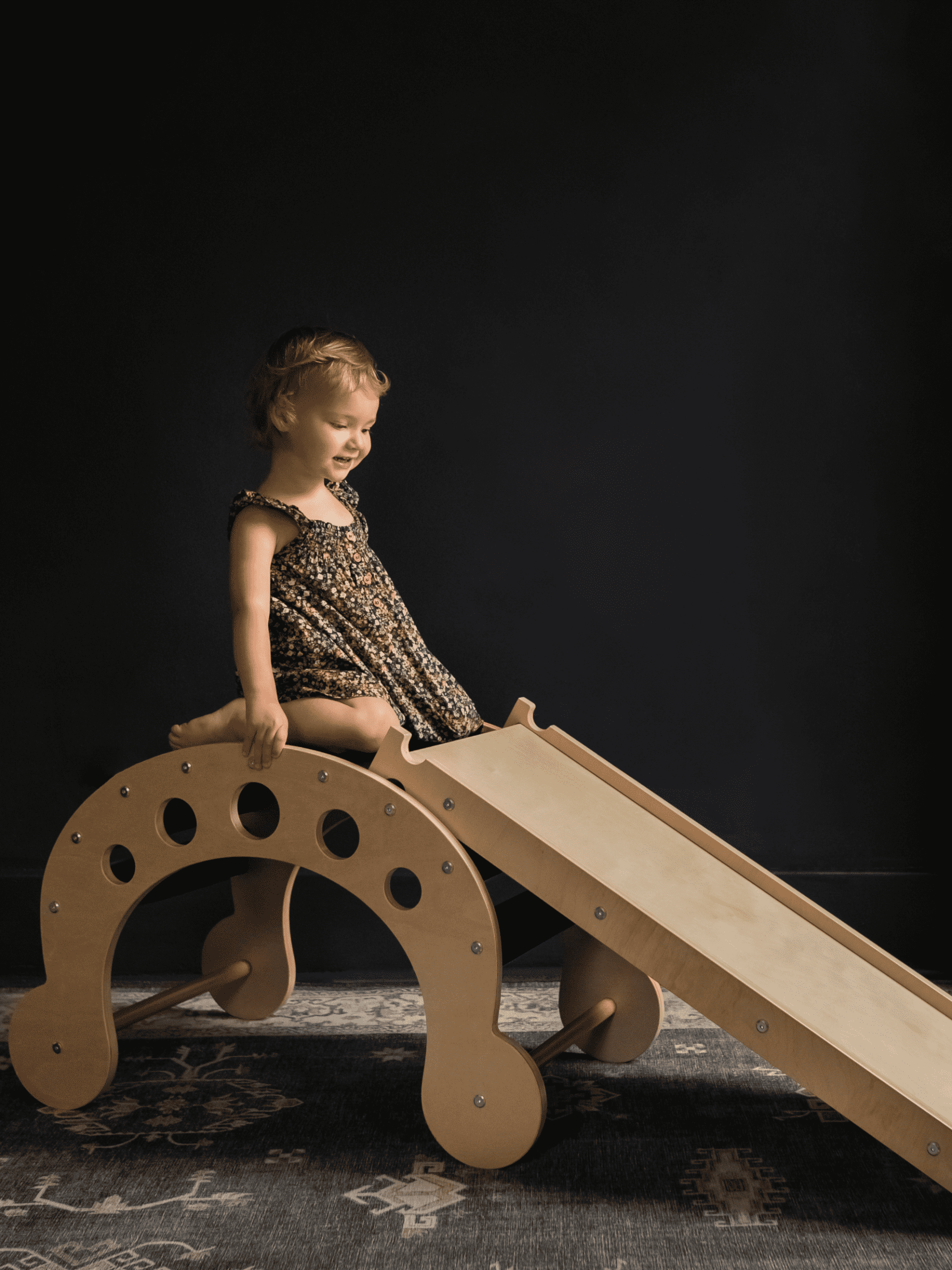 Waldorf Rocker with Slide - Cassarokids