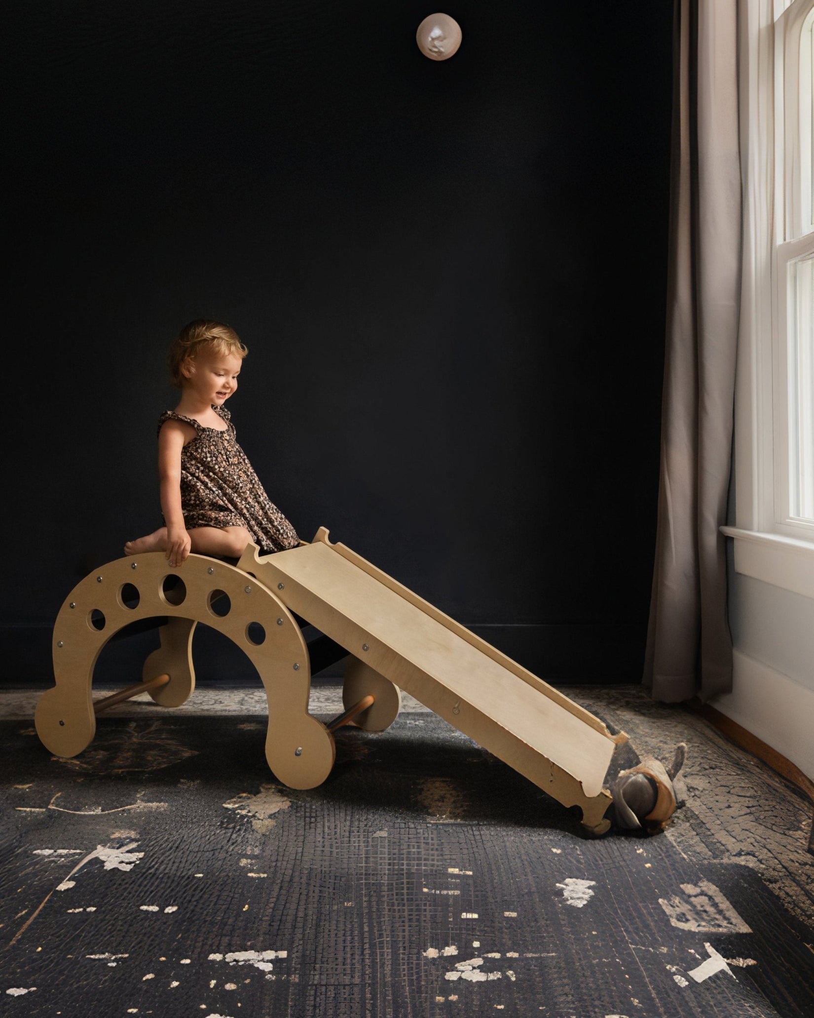 Waldorf Rocker with Rods & Slide – Cassarokids