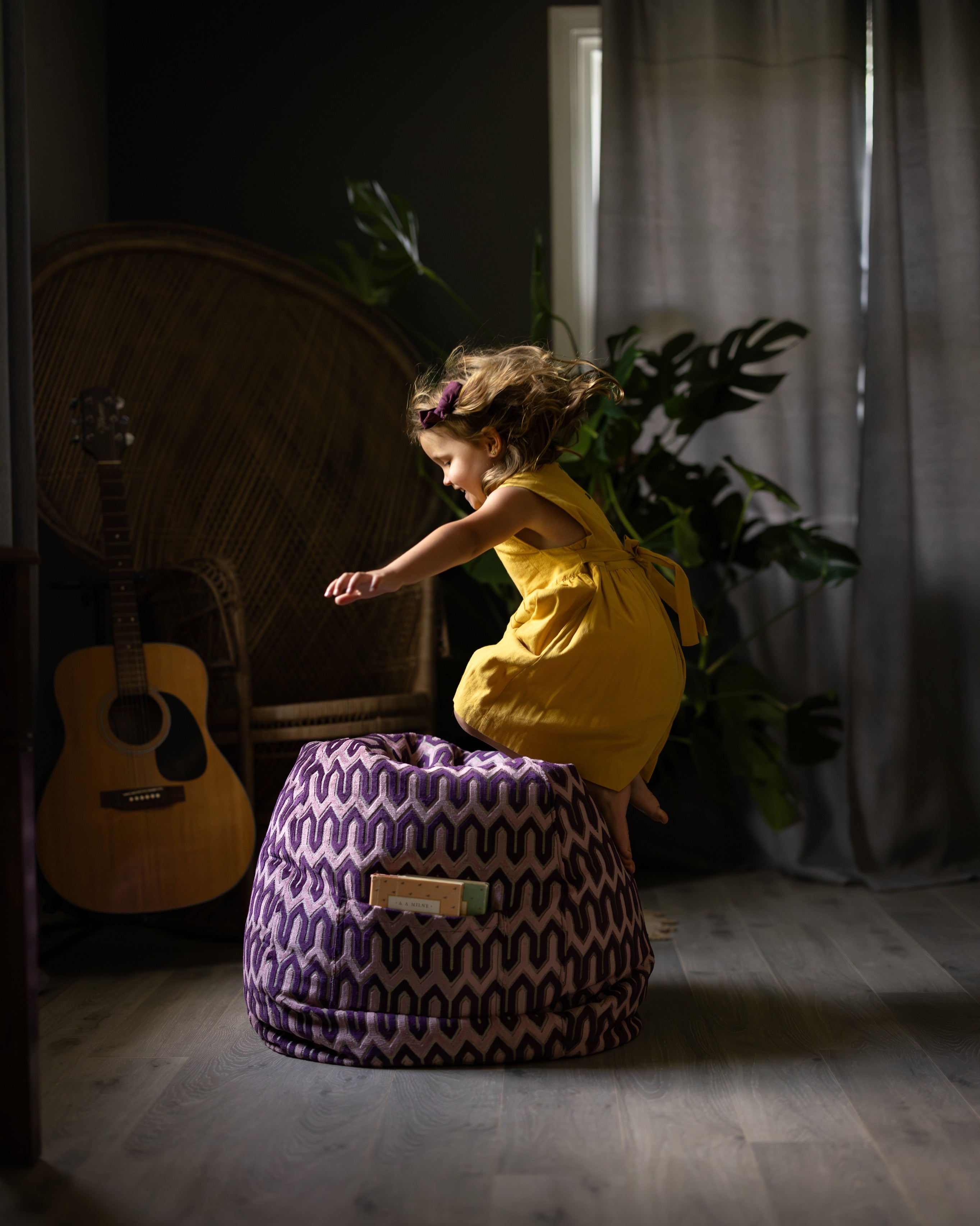 Alexandra Velvet Bean Bag – Cassarohome